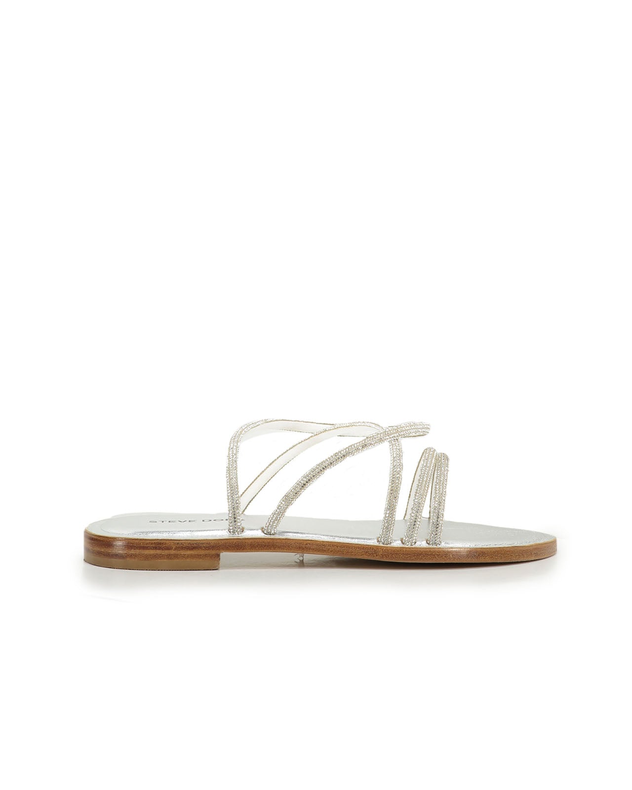 Steve Done | Sandalo Fiji fasciato lux argento – lemlò