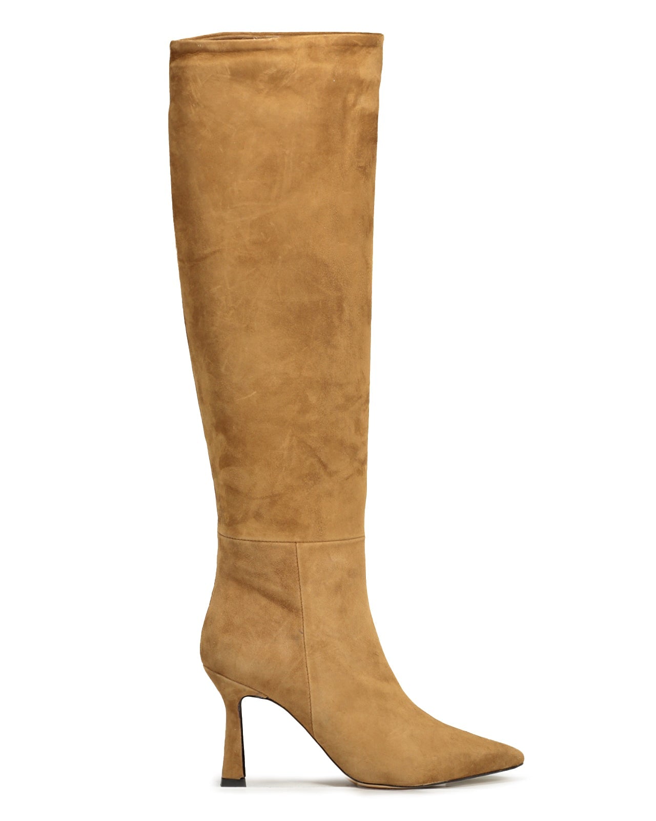 Steve Done | Stivale alto a punta camoscio camel – lemlò
