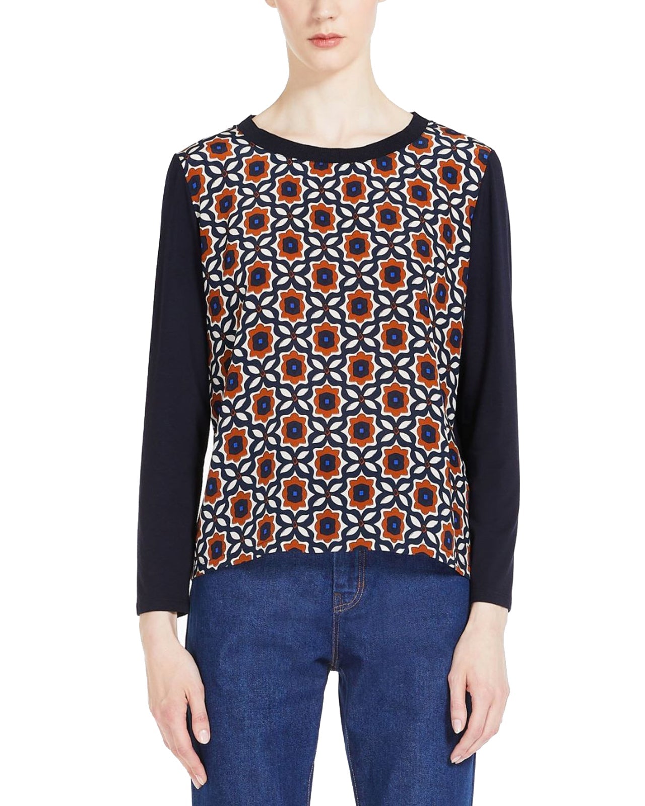 Weekend Max Mara | Top Pere jersey blu – lemlò