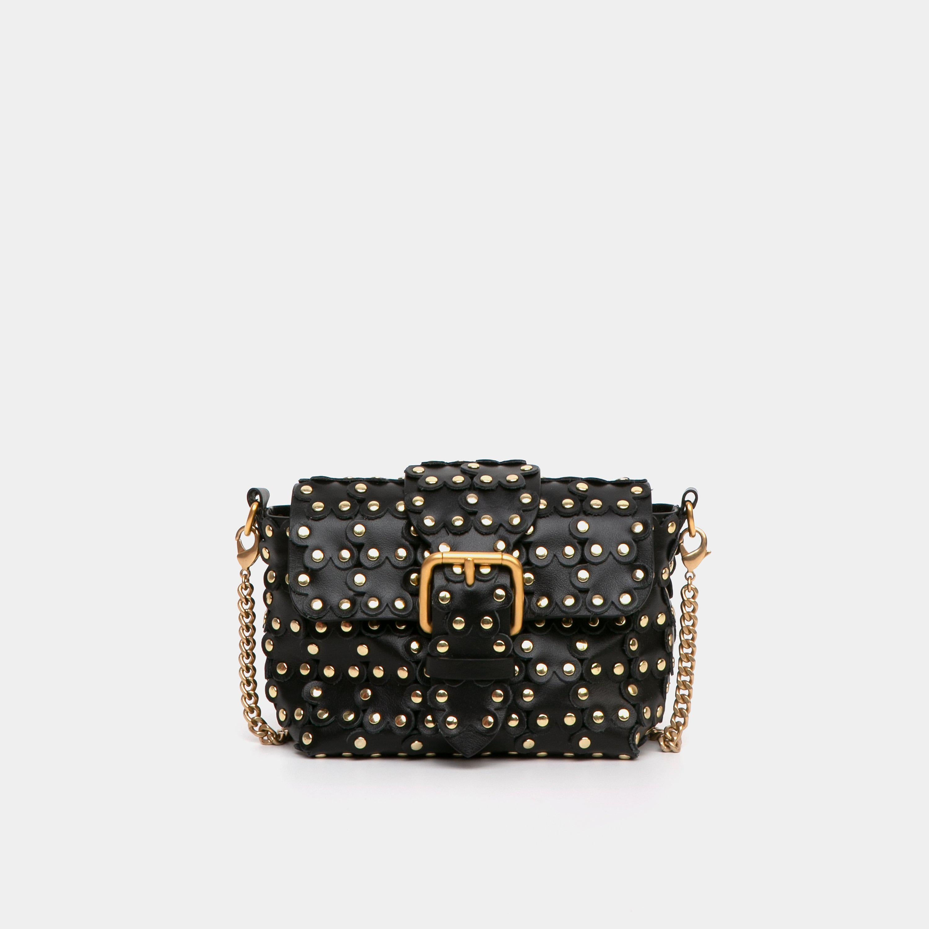 RED Valentino | Tracolla Flower Puzzle nera – lemlò